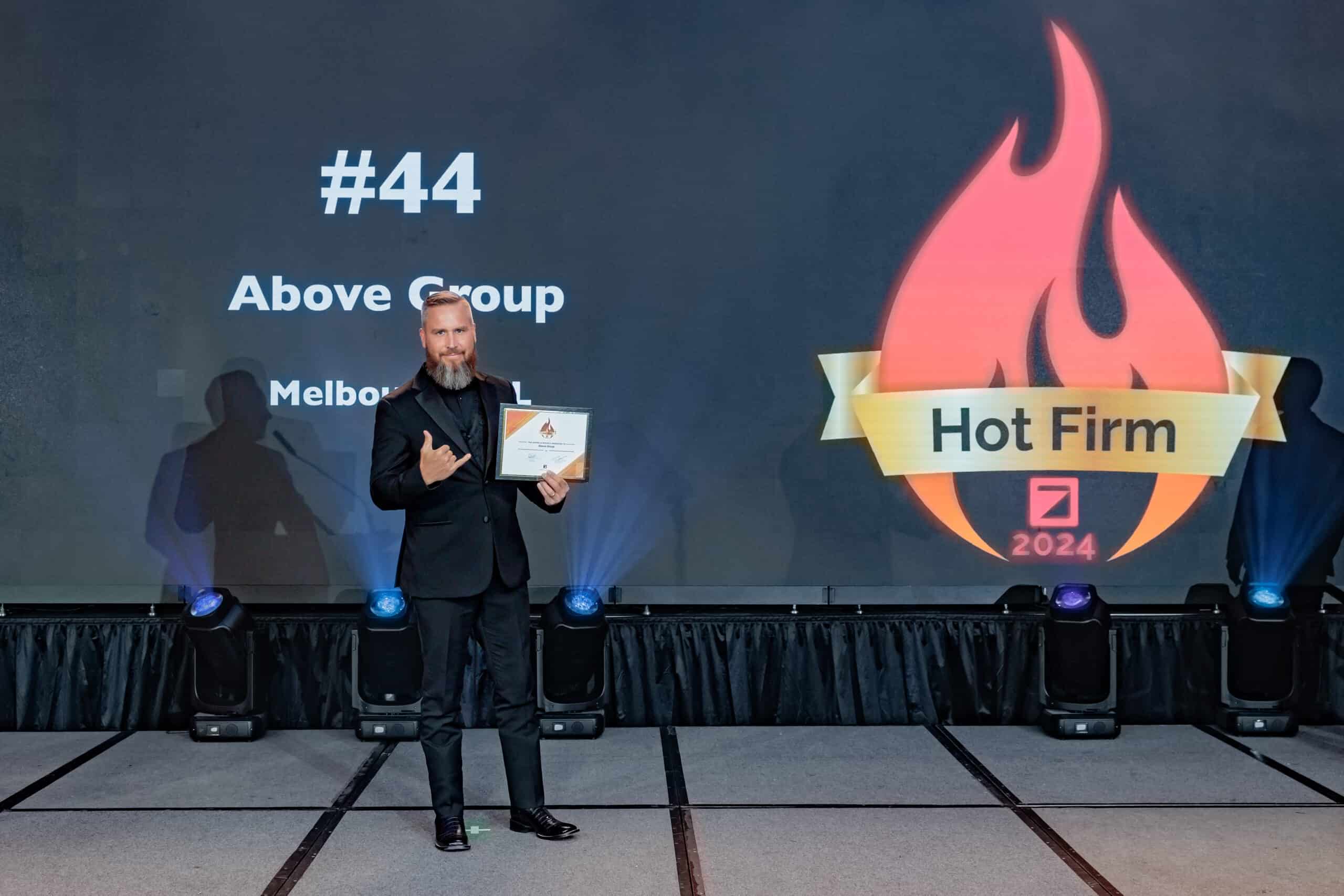 Above Group Celebrates Prestigious Industry Recognitions: Hot Firm and ...
